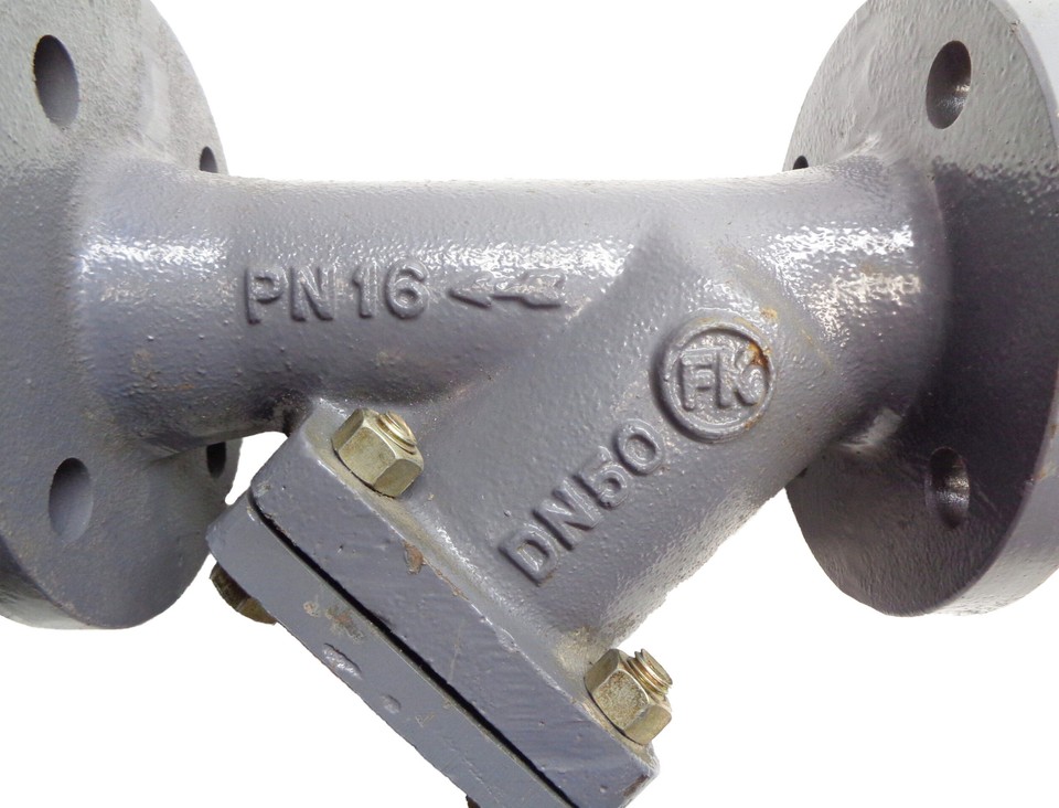 NEW FK EN-JL1040 Y-STRAINER GG-25, PN16, DN50 FLANGE | eBay