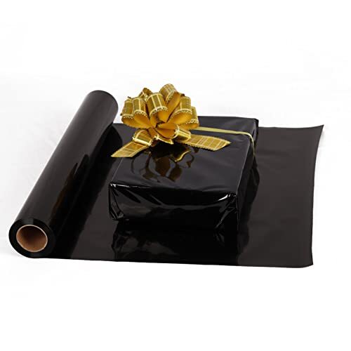 Black Cellophane Wrap RollColorful Cello 34 In Wide X 100 Ft Long ...
