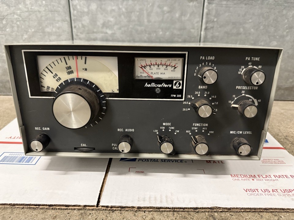 Hallicrafters FPM-300 MKII Vintage Ham Radio Transceiver (untested) | eBay