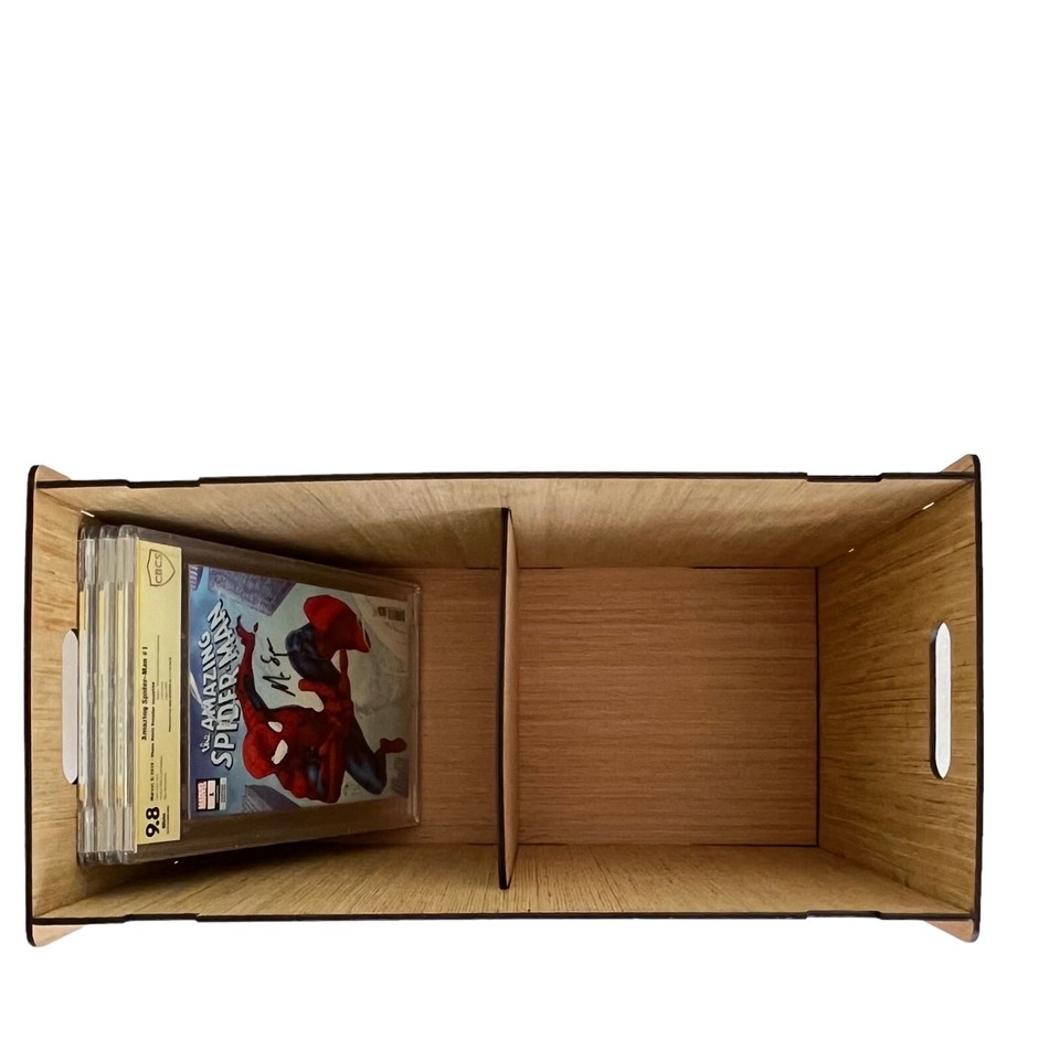 CGC/CBCS/PGX Slabbed Comic Book Storage Box Stores & Protects Valuable ...