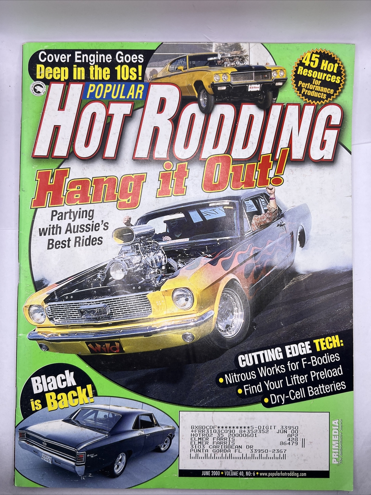 Popular Hot Rodding Magazine June 2000 Issue | eBay