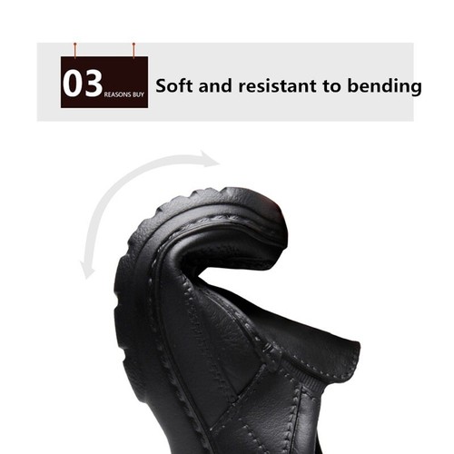 Men's Shoes Kitchen Chef Shoes Rubber Comfortable Waterproof Non-slip ...