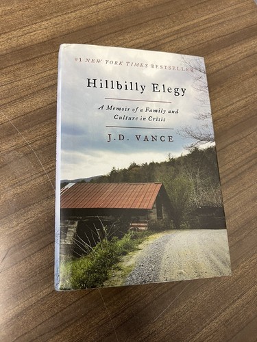 Hillbilly Elegy J.D. Vance TRUE 1st Edition 1st Printing VP Elect ...