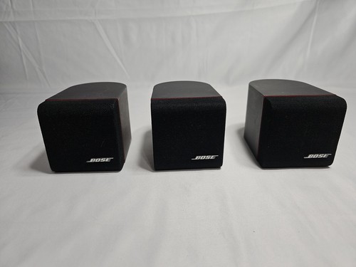 Bose Single Cube Red Line Speakers Acoustimass Satellite Lifestyle ...