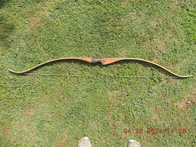 1953-58 Recurve Bow 66# 60'' woven glass new B55 string | eBay