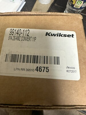 Kwikset 99140-112 Convert Smart Lock Conversion Kit-(Amazon Key Edition ...