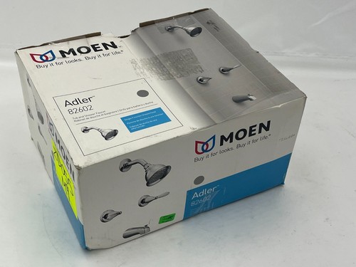 Moen Adler 82602 2-Handle 1-Spray Tub - Shower Faucet in Chrome, Valve ...