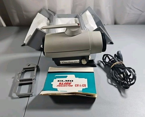 Vintage Elmo Slide CV Projector W/ Original Sales Receipt | eBay