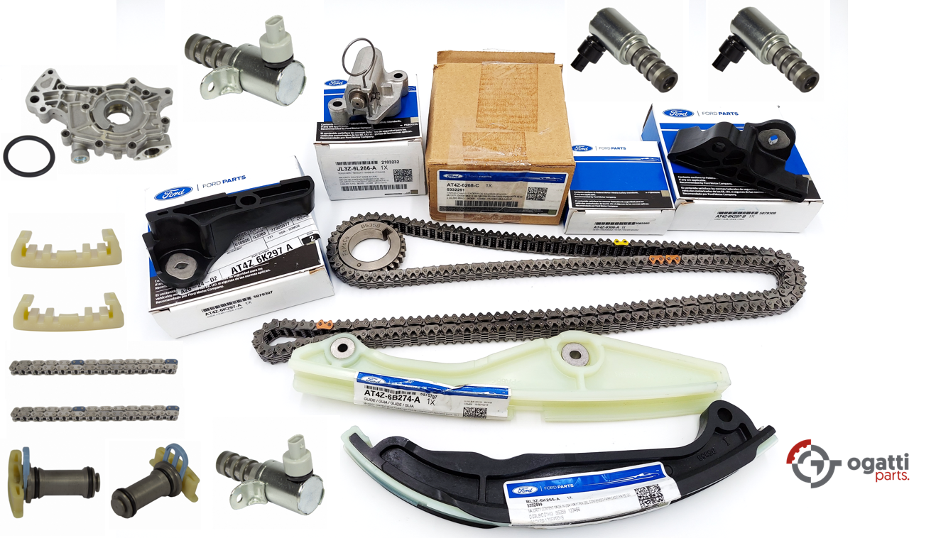 TIMING CHAIN OEM KIT ENGINE KIT-19-3 PIECES 3.5L DOHC VCT - GTDI 2010 ...