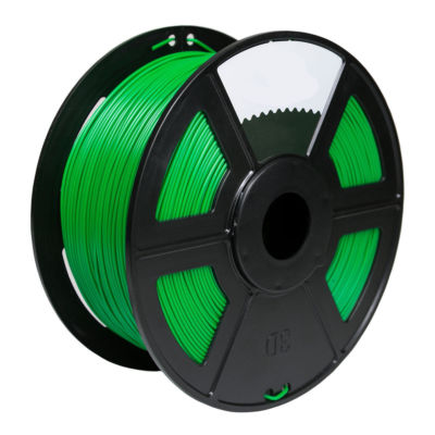 Green Color 3D Printer Filament 1.75mm 1KG PLA For Print MakerBot ...