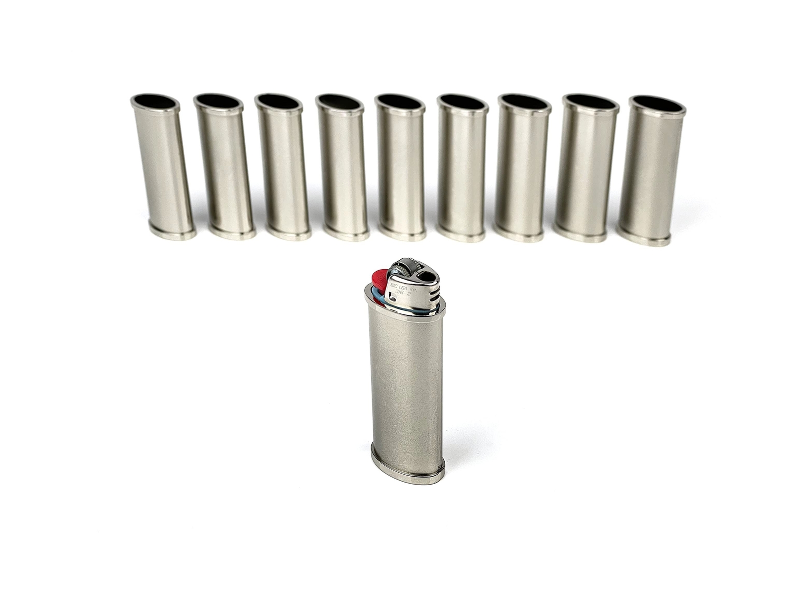 Blank Metal Lighter Case Customizable Reusable Lighter case for Regular ...