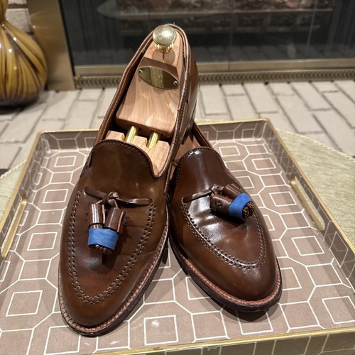 Alden Ravello Shell Cordovan Tassels- 9D - Aberdeen - EXCELLENT!! | eBay