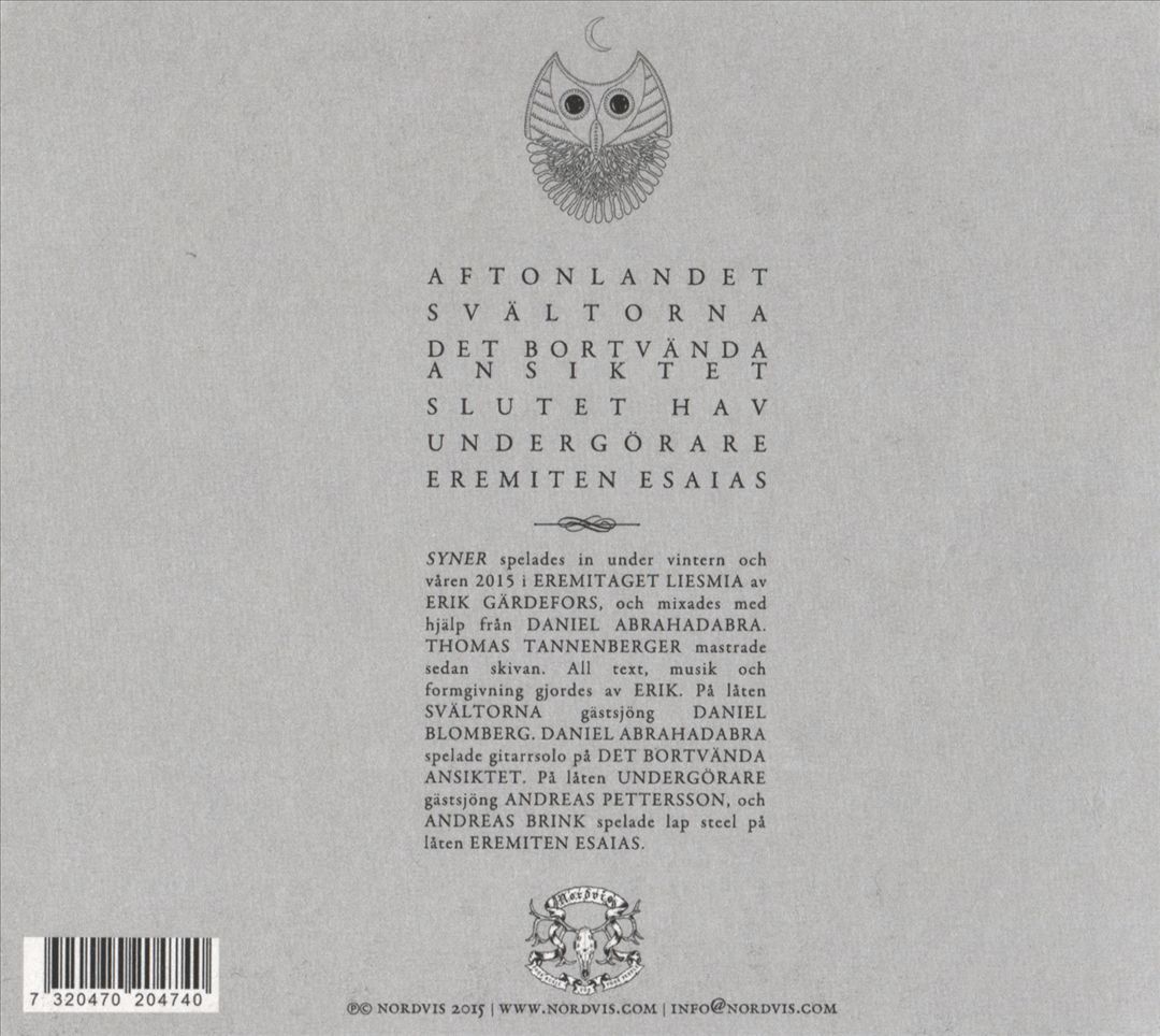 GRIFT (SWEDEN) - SYNER [SLIPCASE] NEW CD 7320470204740| eBay