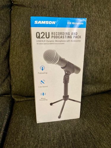 Samson Dynamic Microphone - Q2U Recording/Podcasting Pack | eBay