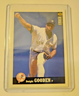 1997 Upper Deck Collector's Choice Dwight Gooden New York Yankees Base ...