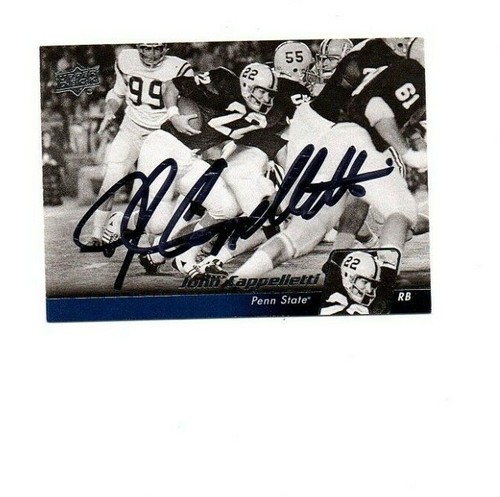 John Cappelletti Penn State signed autograph 2011 Upper Deck football ...