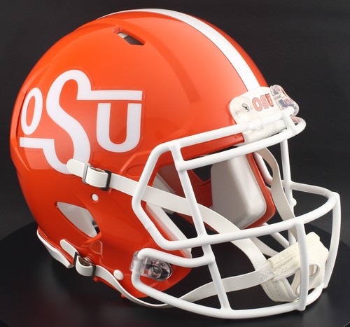 OKLAHOMA STATE COWBOYS NCAA Riddell Speed Full Size AUTHENTIC Football ...