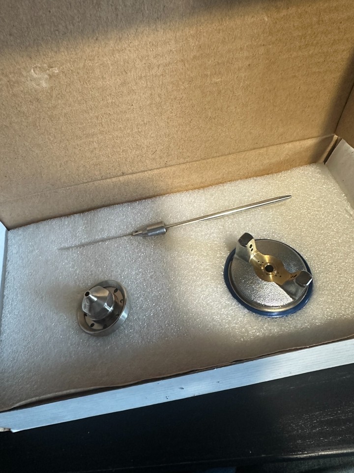 Eastwood Concours Pro HVLP 2.0MM Needle Nozzle Aircap Set Ultra-Fine ...
