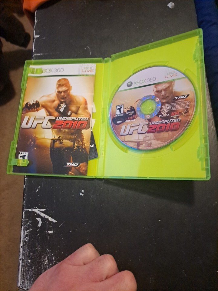 UFC Undisputed 2010 Xbox 360 - Complete CIB 752919551752 | eBay