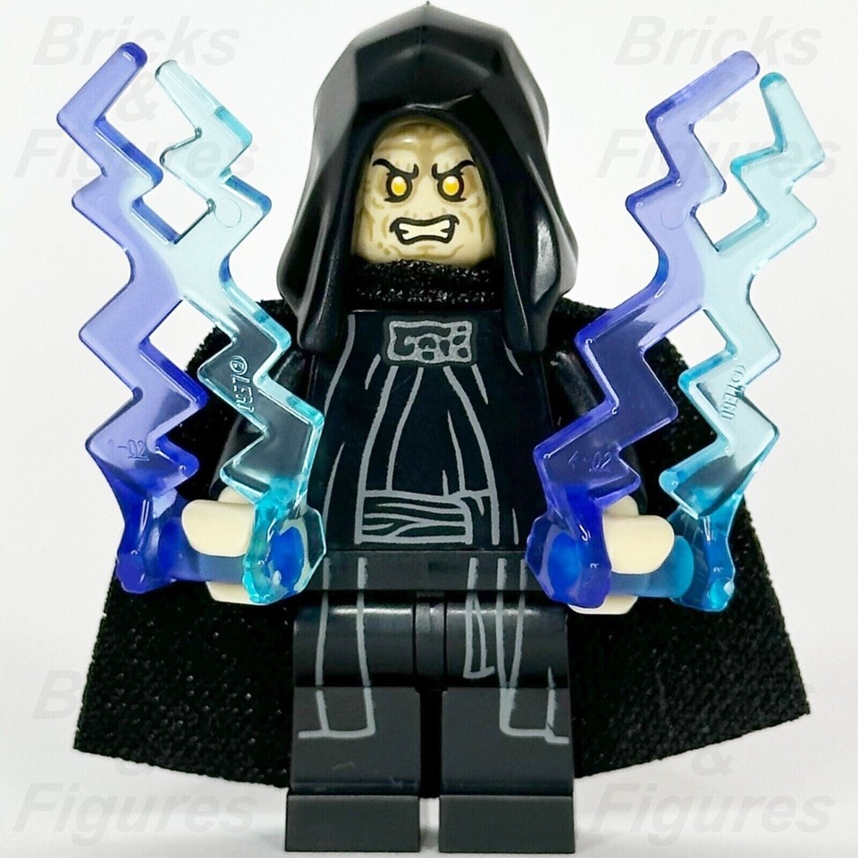 LEGO Star Wars Emperor Palpatine Minifigure Darth Sidious Sith Lord ...