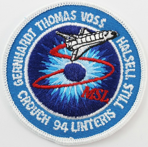 STS-94 NASA Shuttle Mission Flight Astronaut Crew Space Patch | eBay