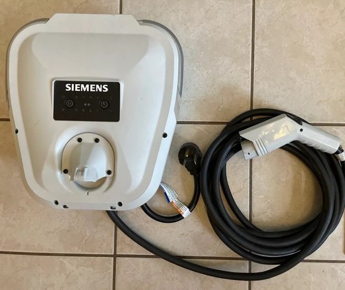 Siemens Versicharge VG2 EV Electric Vehicle Charger Charging Cable W/ 6 ...