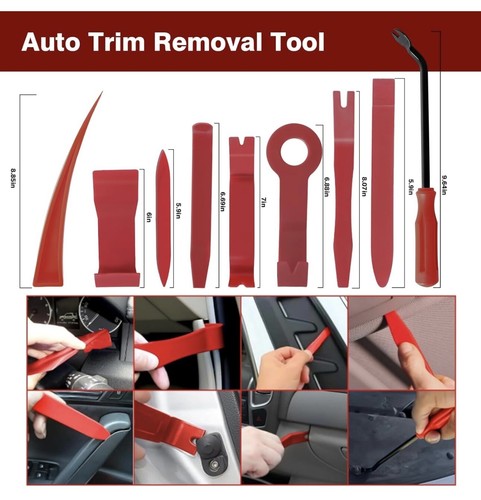 18 pcs mergency Auto Tool Window-Car Door Unlock/Lock Out Universal ...