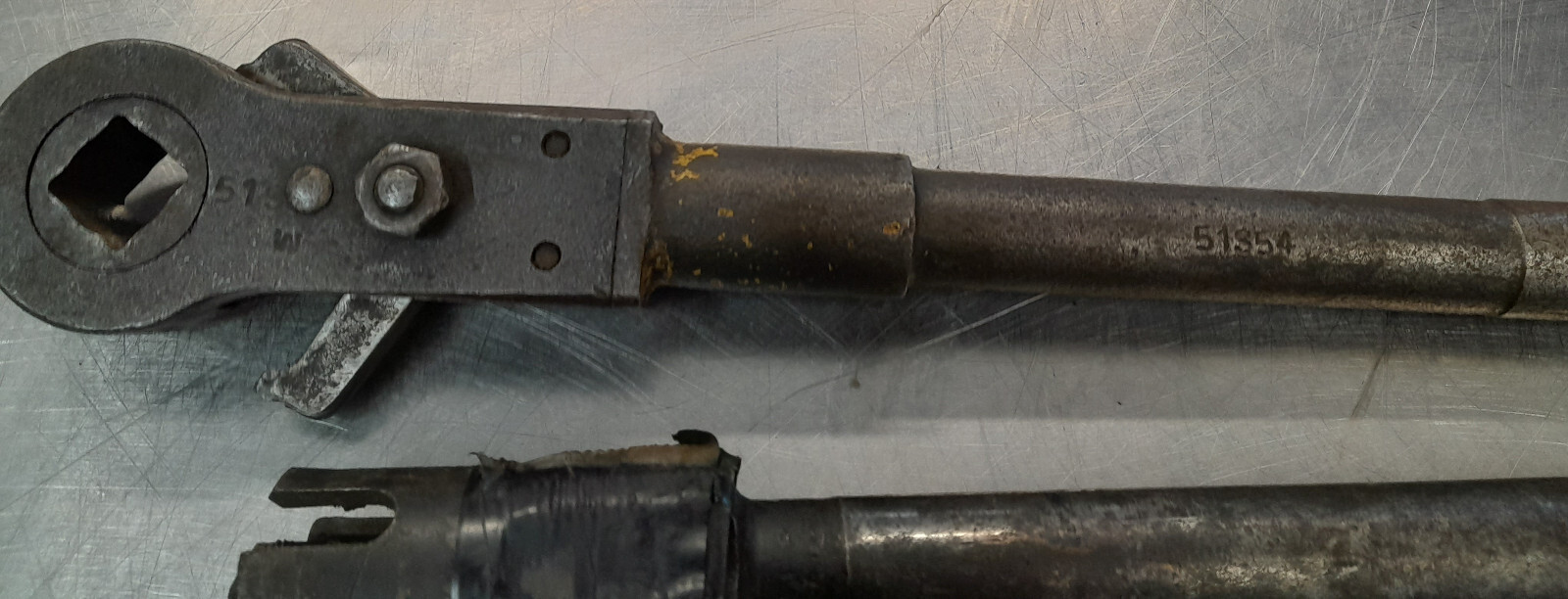 Mueller Drill Tap and Shell Cutter Set 2", 1 1/2", 1 1/4" with Ratchet ...