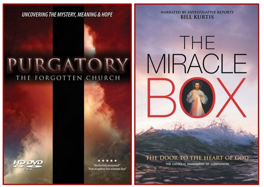 PURGATORY-THE FORGOTTEN CHURCH & THE MIRACLE BOX CONFESSION 2-DVD SET ...
