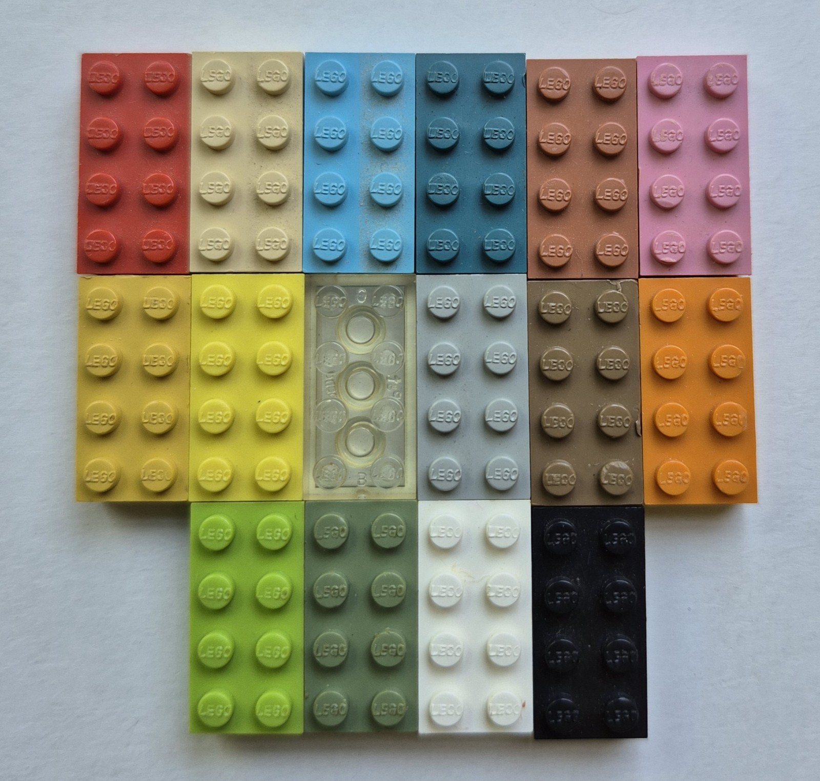 LEGO MODULEX 16 BRICKS 2x4 WITH LEGO LOGO ON STUDS | eBay