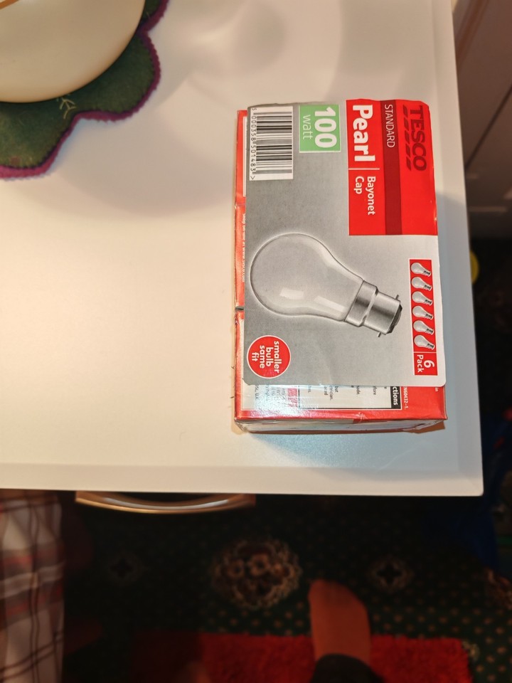 Traditional 100w BC pearl light bulbs. | eBay UK