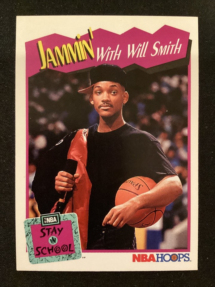 1991-92 NBA Hoops Jammin’ with Will Smith Fresh Prince #325 & #326 | eBay