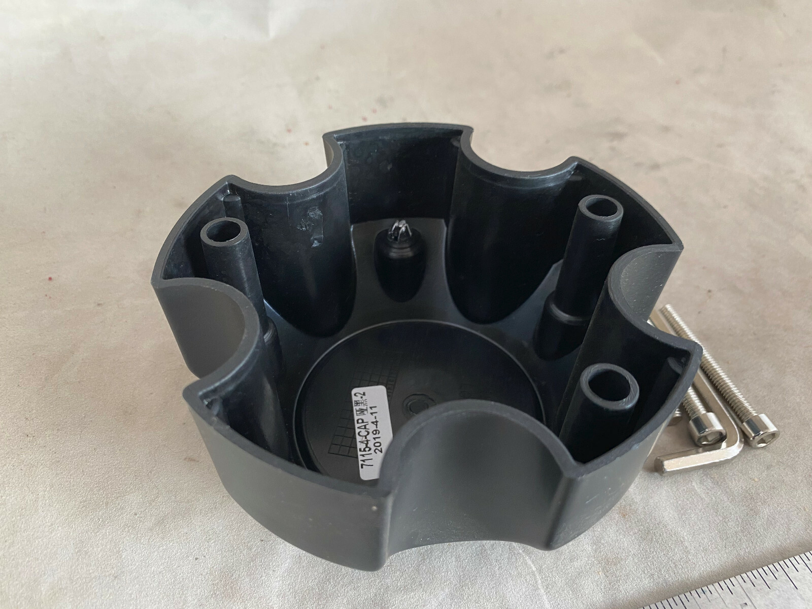 DX4 Wheel Flat Matte Black Rim Hub Cover Center Cap 5 Lug 5x114.3 5x4.5 ...