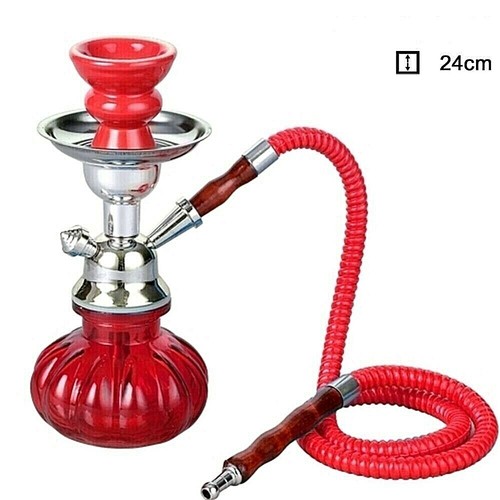 NARGHILE' SHISHA PER TABACCO + 10 Carboncini e Pinzetta Carbone | eBay