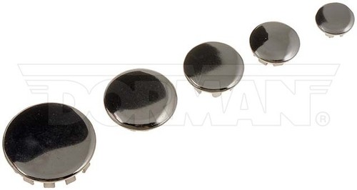 Dorman 02412 Universal Chrome Plug Button Assortment, 3/8 ,1/2 ,5/8 ,3/ ...