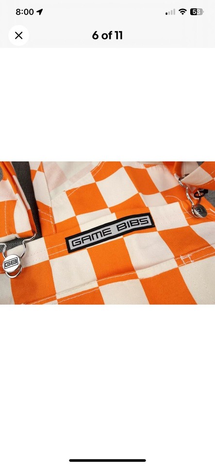 Official Tennessee Checkerboard Overalls From The VOL Shop | eBay