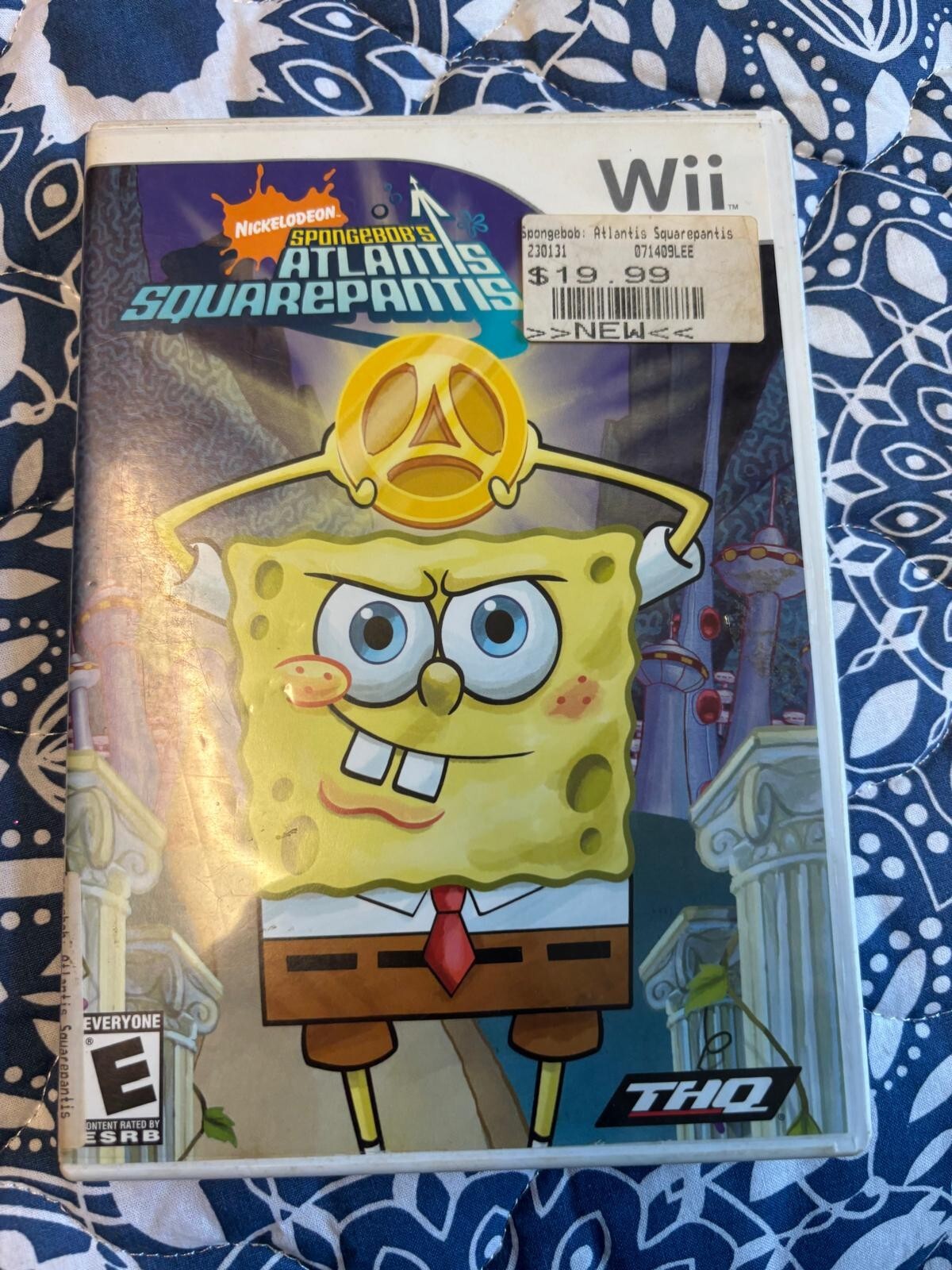 SpongeBob's Atlantis SquarePantis (Nintendo Wii, 2007) for sale online ...