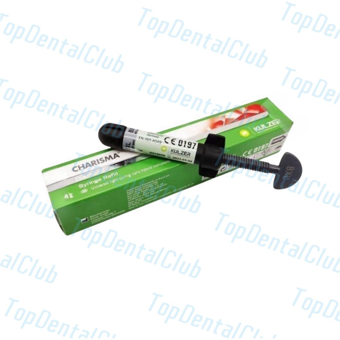Dental Charisma Composite Syringe Light Cure Resin Tooth Filling ...