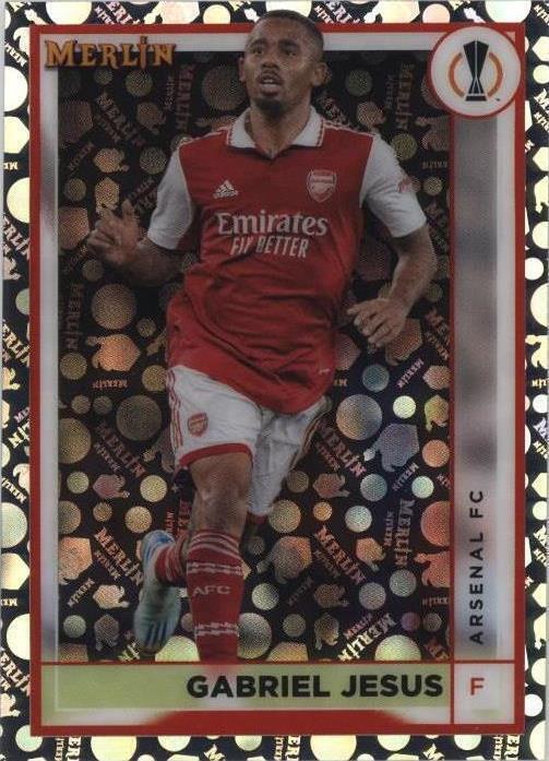 2022-23 Topps Merlin UEFA Club Competitions - Gabriel Jesus #16 Vintage ...