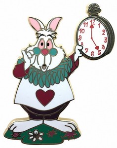 2011 Disney White Rabbit Pin | eBay