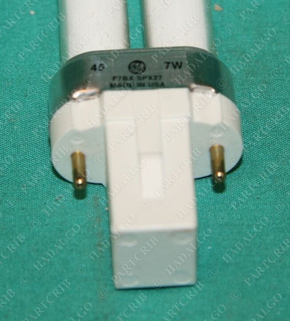 () GE Biax S Compact Fluorescent Lamp Bulb F7bx/spx27 7 Watt 7w CFL for ...
