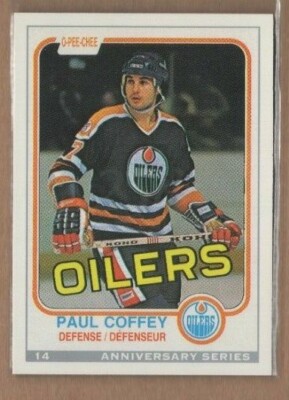 PAUL COFFEY 1992/93 OPC O-Pee-Chee 25th Anniversary Series RETRO ROOKIE ...