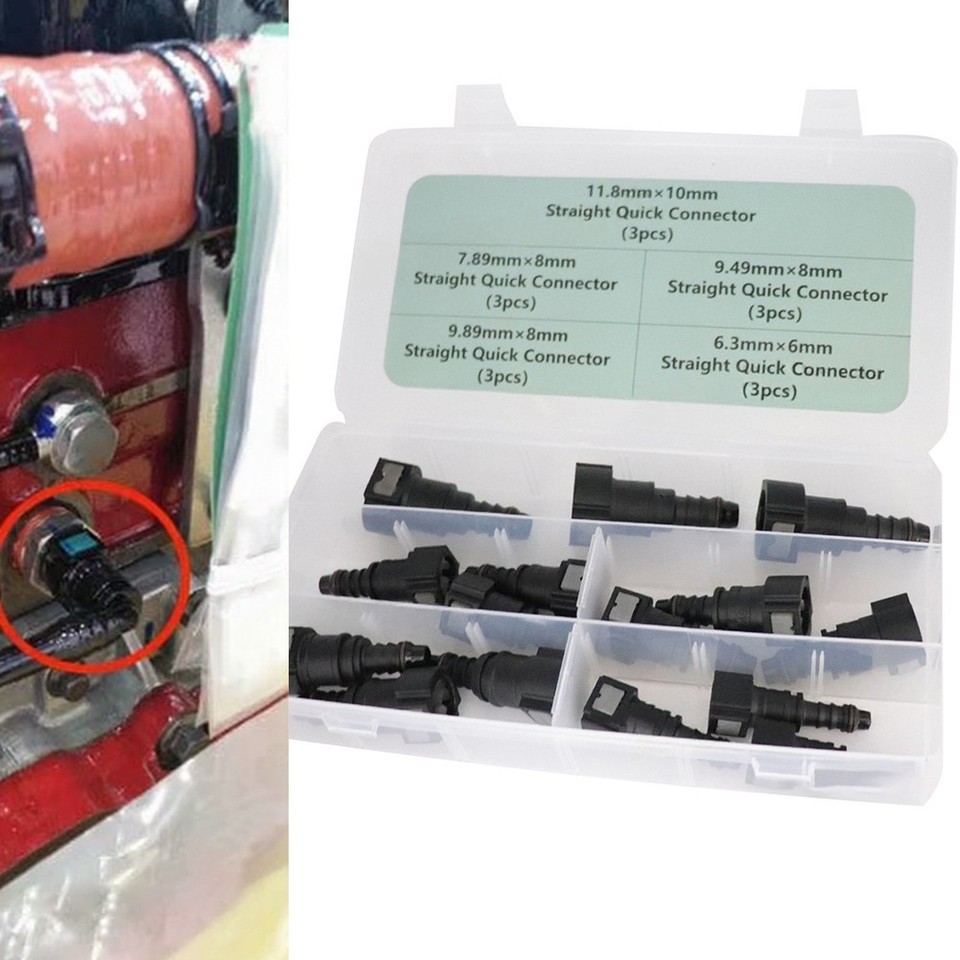 For Fuel Delivery Systems Fuel Line Connector Operating Vacuum -50 KPa ...