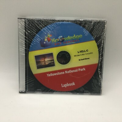 Yellowstone National Park Lapbook by Cyndi Kinney (2014, CD-ROM) Free ...