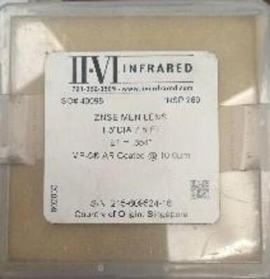 II-VI INFRARED 1.5” dia x 7.5” FL LENS - GHA-137 | eBay
