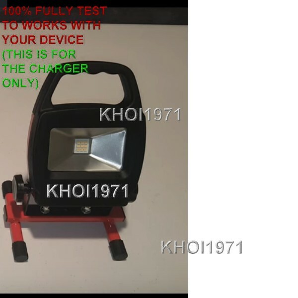 WALL Charger AC adapter for 3507 HYPER TOUGH 1000 LUMENs LED work light ...