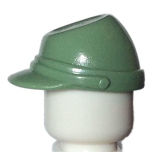 NEW LEGO - Headgear - War - Kepi Cavalry Cap Green Sand x 1 Russian ...