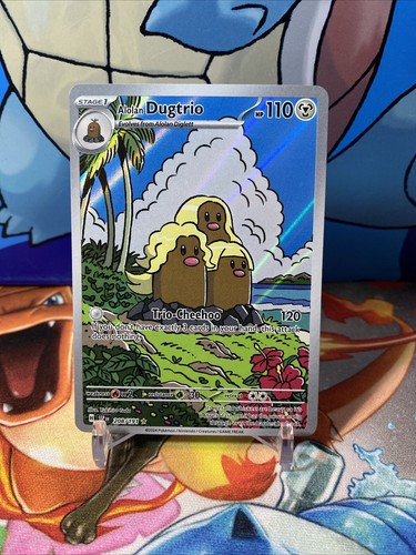 Alolan Dugtrio 208/191 Sv08: Surging Sparks Illustration Rare NM/M | eBay