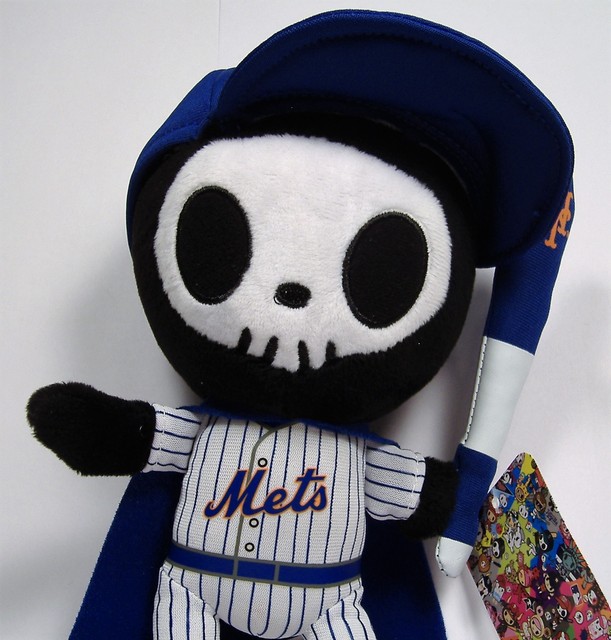 NY Mets MLB 8" tokidoki Plush Doll Skeleton Adios Bleacher Creature for ...