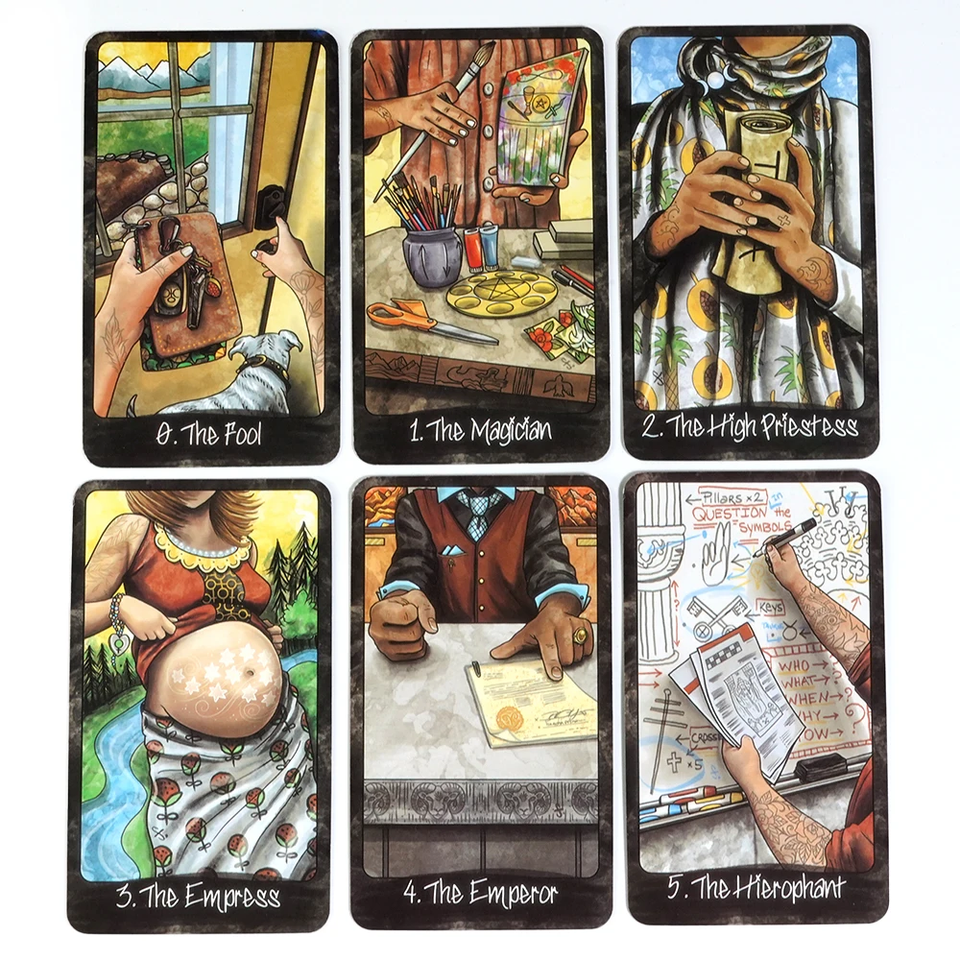 Out Of Hand Tarot Deck 78pcs Card Deck Enthusiasts Unique Divination Board Game | eBay